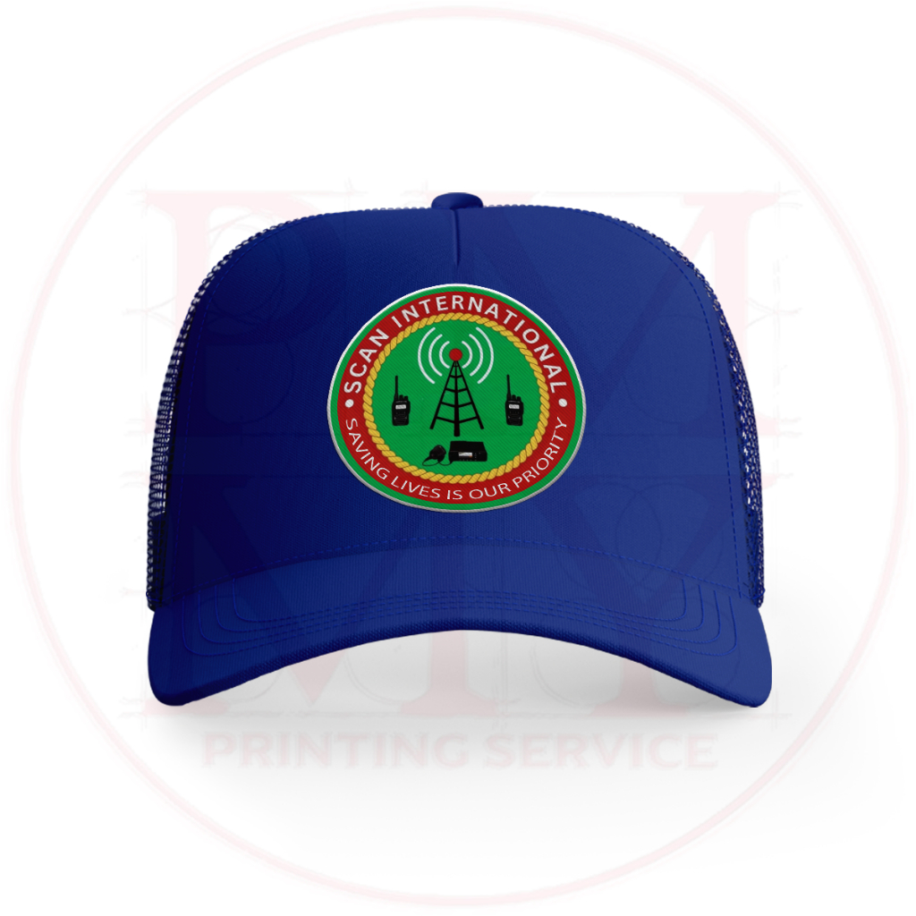 SCAN International Round Logo Trucker Mesh Cap | Shopee Philippines