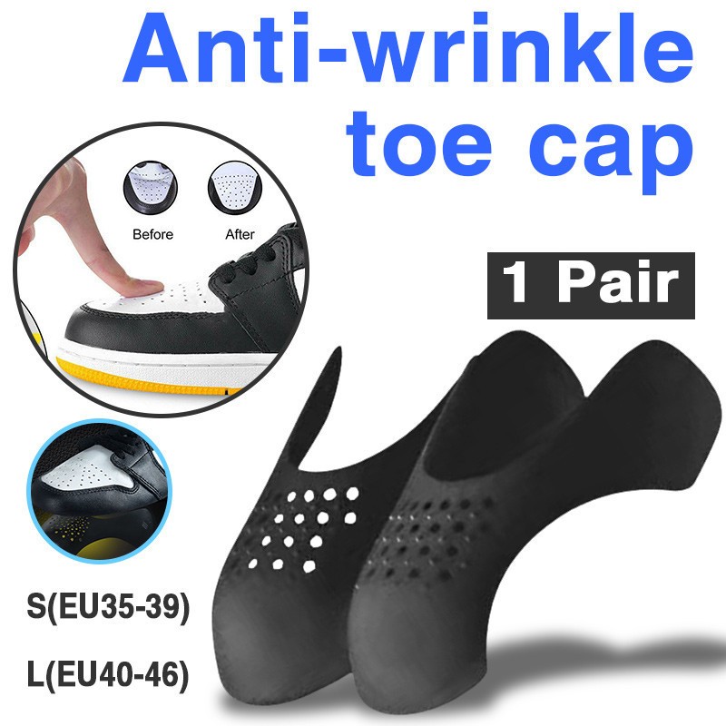1 Pair Shoe Trees Sneaker Anti-Wrinkle Crease Fold Support Toe Cap ...