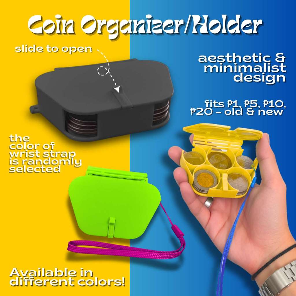 Ph Coin Organizer and holder Wallet Philippine coin | Shopee Philippines