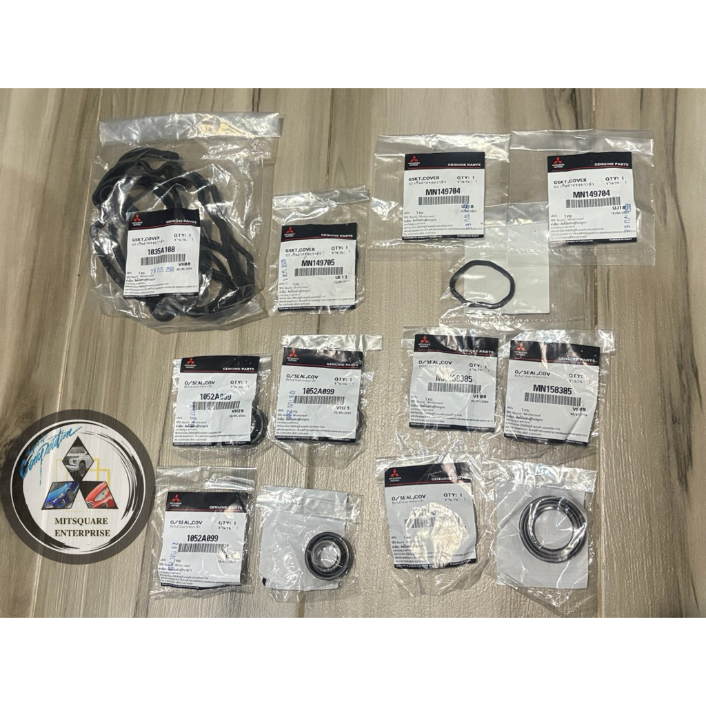 Valve Cover Gasket set Montero/Strada Gen2 4d56 | Shopee Philippines