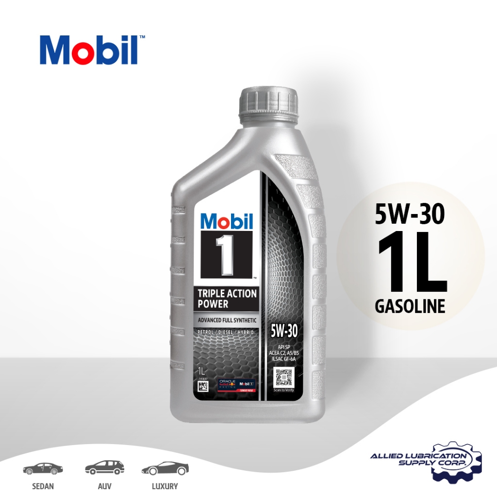 Mobil 1 Triple Action Power 5W-30 1L | Shopee Philippines