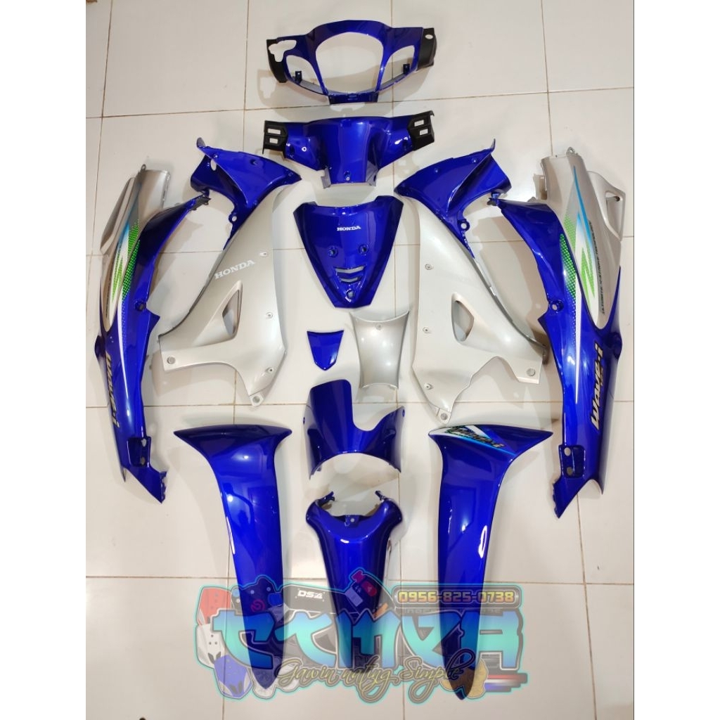 HONDA WAVE 125s BILUGAN Bodykit set | Shopee Philippines