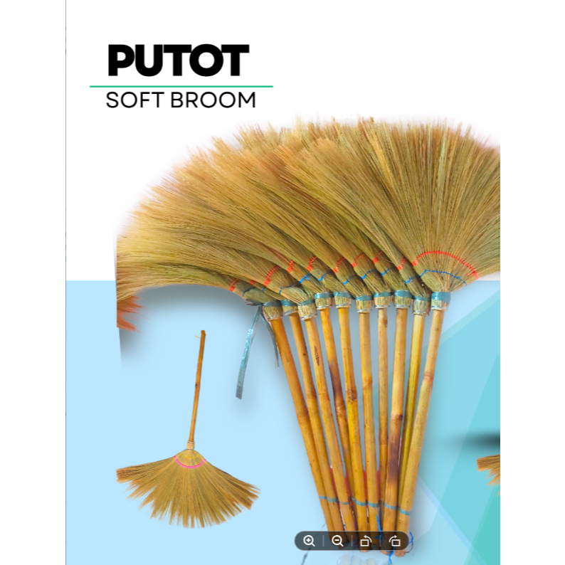 Putot Soft Broom Walis Tambo Makapal Matibay Cartex Bristles Floor ...