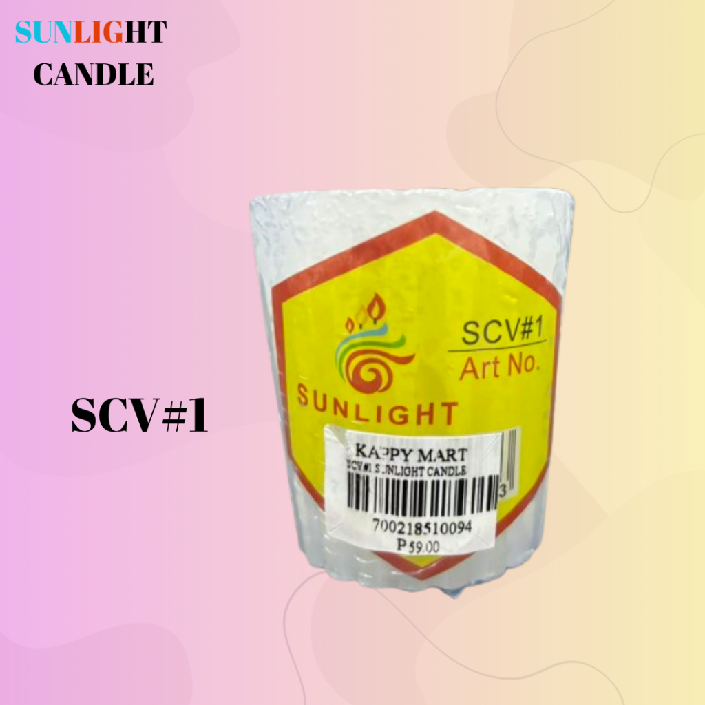 Sinag Candle and Sunlight Candle Best Value & Eco Friendly Best Deal ...
