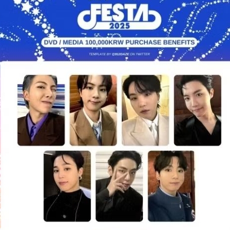 BTS 2025 Festa Grammy+Pola Set | Shopee Philippines