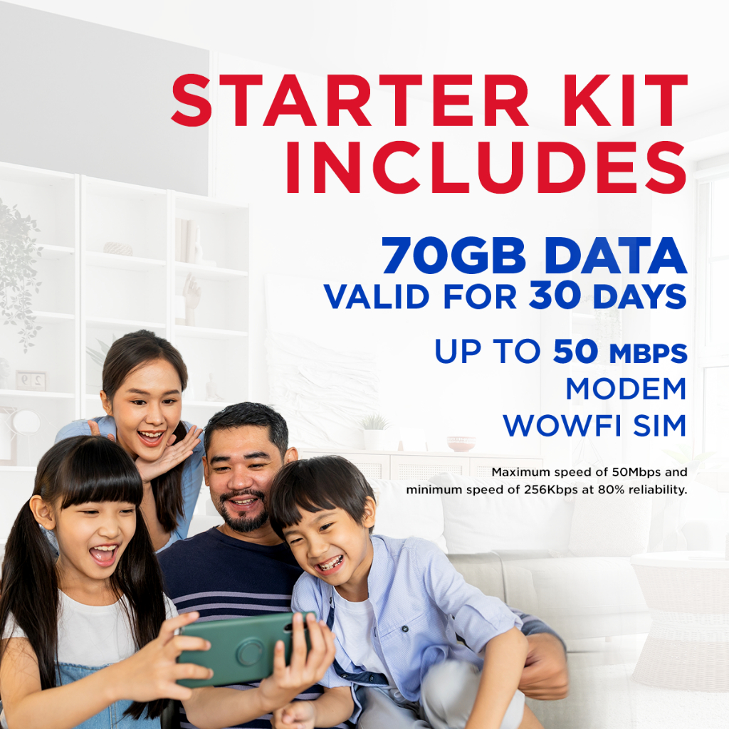DITO Home WiFi Prepaid Starter Kit with 70GB Data | Shopee Philippines