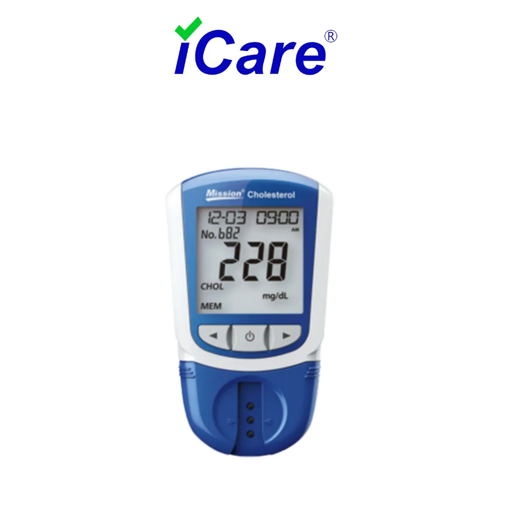 iCare Mission01 Mission Cholesterol Meter Monitoring Testing System ...