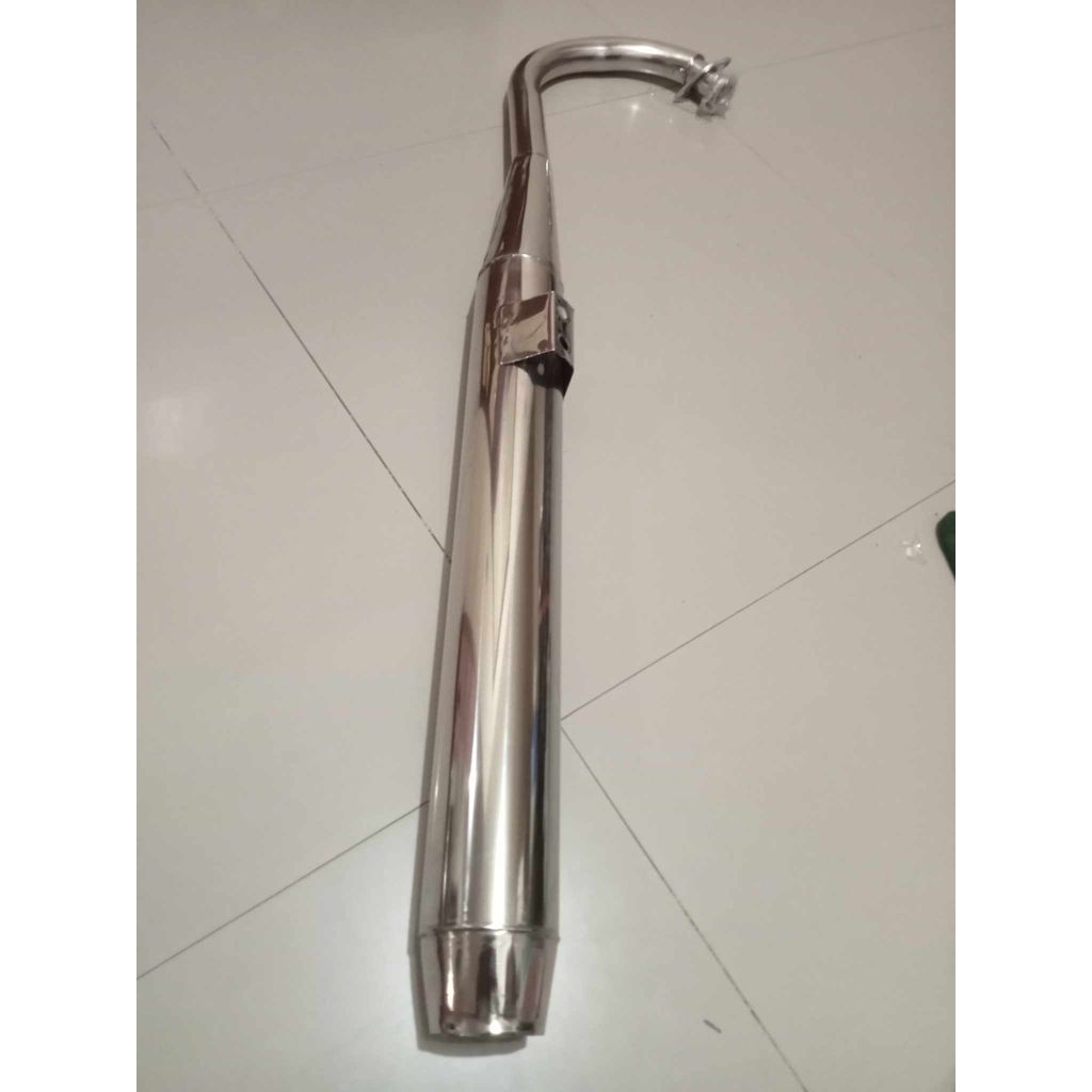 Hd3 / Brutus kawasaki stainless pipe with silencer | Shopee Philippines