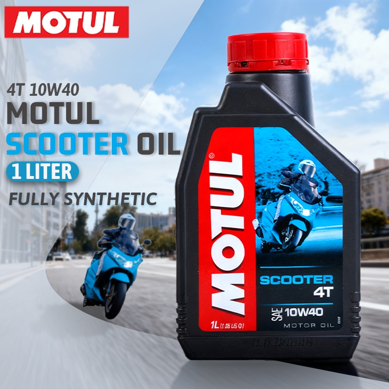 Motul Scooter Oil 1L 10W40 Fully Synthetic 4T For Langis nmax aerox v2 ...