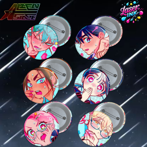 Alien Stage - 44mm | Button Pin | Badge Pin | Alnst | Till Ivan Hyuna ...
