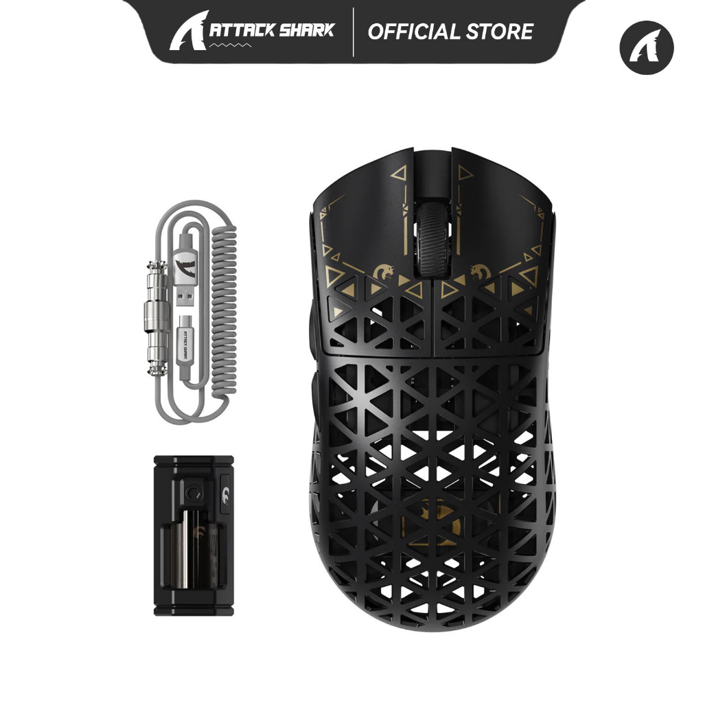 [ATTACKSHARK SALE] MAMBASNAKE x ATTACK SHARK M5 Ultra Carbon Fiber ...