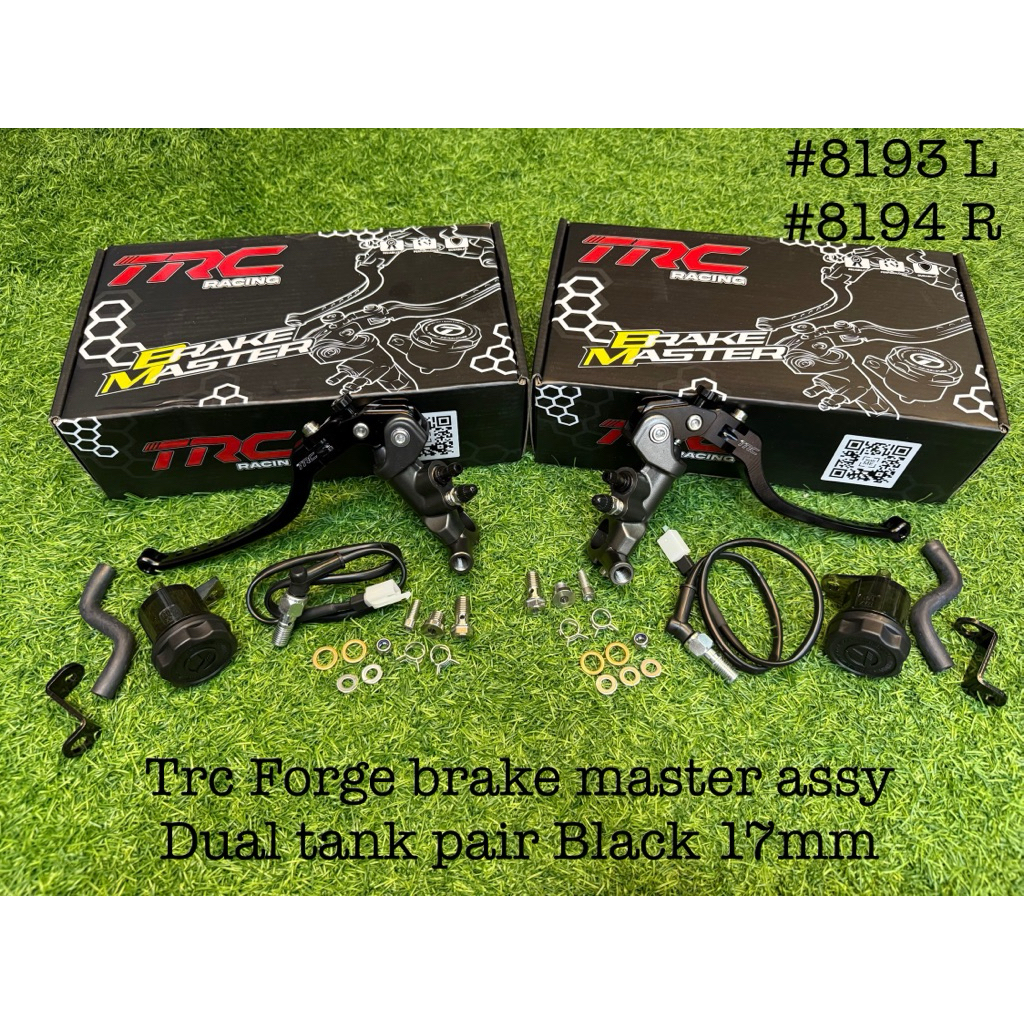 Trc Forge brake master assy 17mm Universal Black | Shopee Philippines