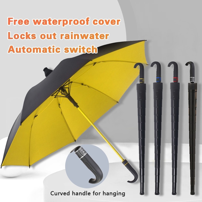 2025 New Trust Double-Layer Golf Umbrella: Waterproof, Arc Long Handle ...