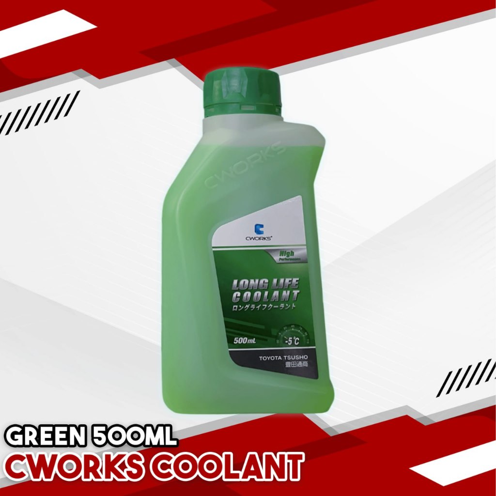 CWORKS COOLANT GREEN 500ML | Shopee Philippines
