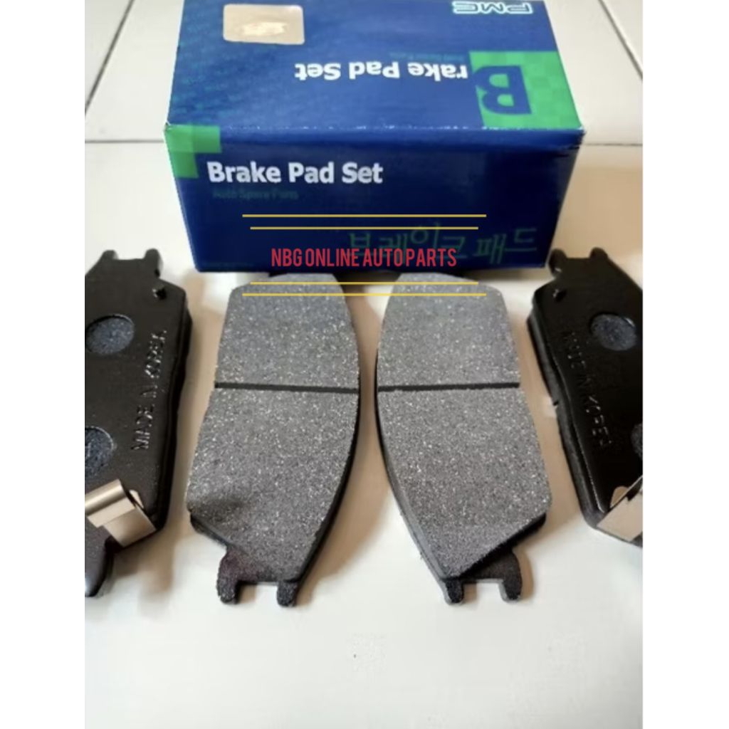 BRAKE PAD HYUNDAI EON 2012-2019/HYUNDAI GETZ(MADE IN KOREA) | Shopee ...