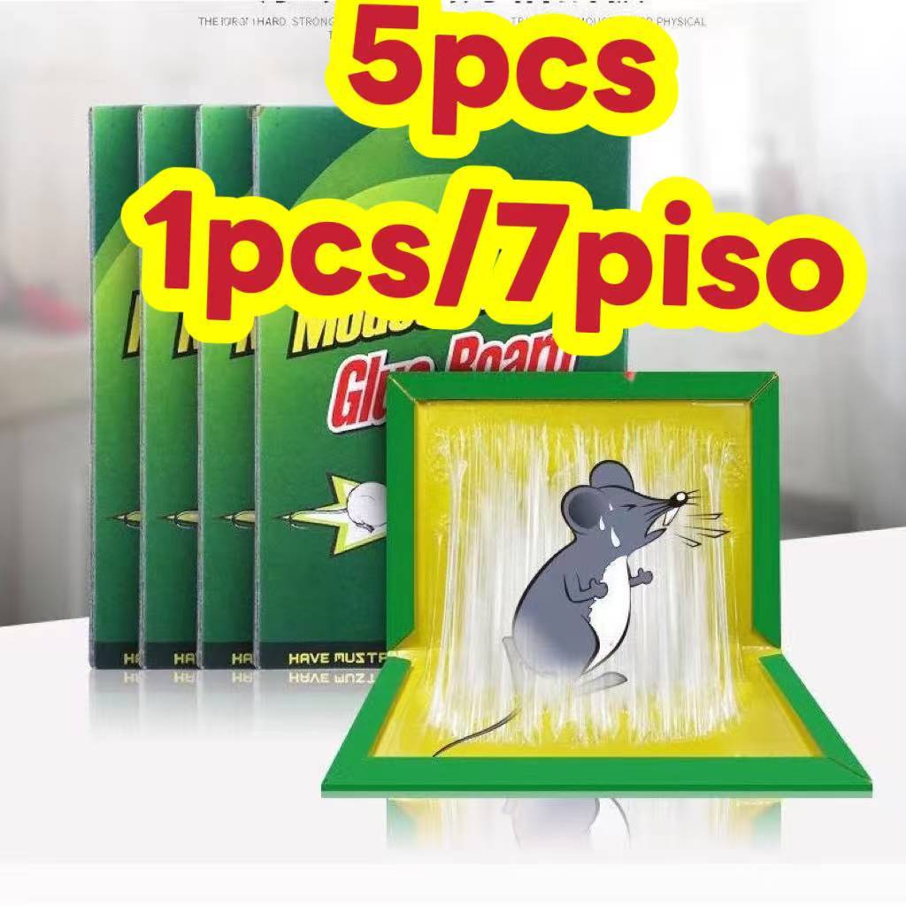 5pcs Green Mouse Rubber Sheet/mouse trap/traps/BIG Mouse Board Sticky ...