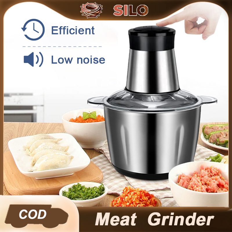 SILO Meat Grinder Food Processor Electric Heavy Duty MultiFunction ...