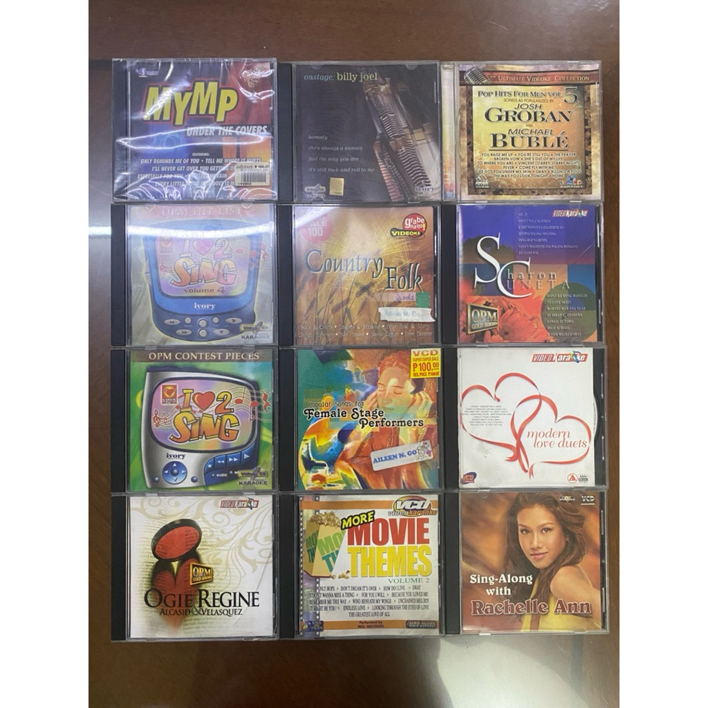 OPM VIDEO KARAOKE VCD VIDEO Music CD - Regine Velasquez / Rachelle Ann ...