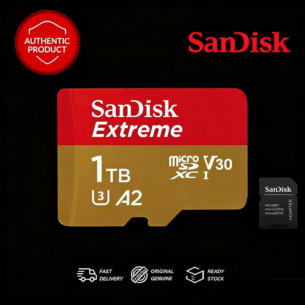 SanDisk Ultra Extreme PRO 1 TB 512 256 128 GB 64 32 16 Micro Memory SD ...