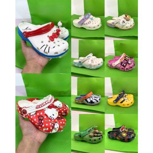 CLASSIC CHARACTER CLOGS FOR KIDS CUTE DESIGNS | Shopee Philippines