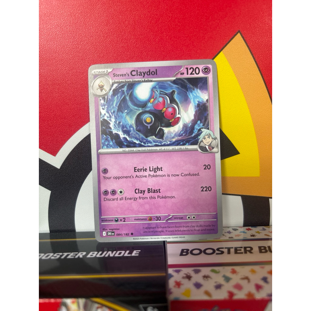 Pokemon Destined Rivals - Stevens Claydol | Shopee Philippines