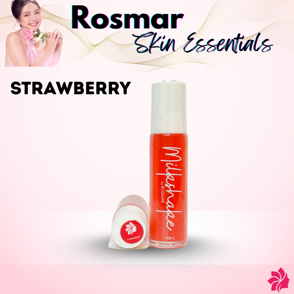 Rosmar Milkshake Tint | Strawberry | Long lasting | Pigmented ...