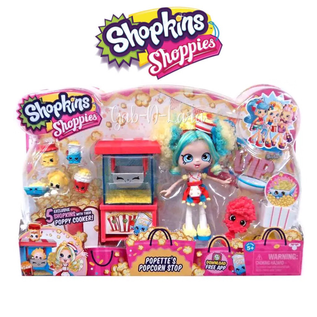 SHOPKINS Shoppies - Popette Playset | Shopee Philippines
