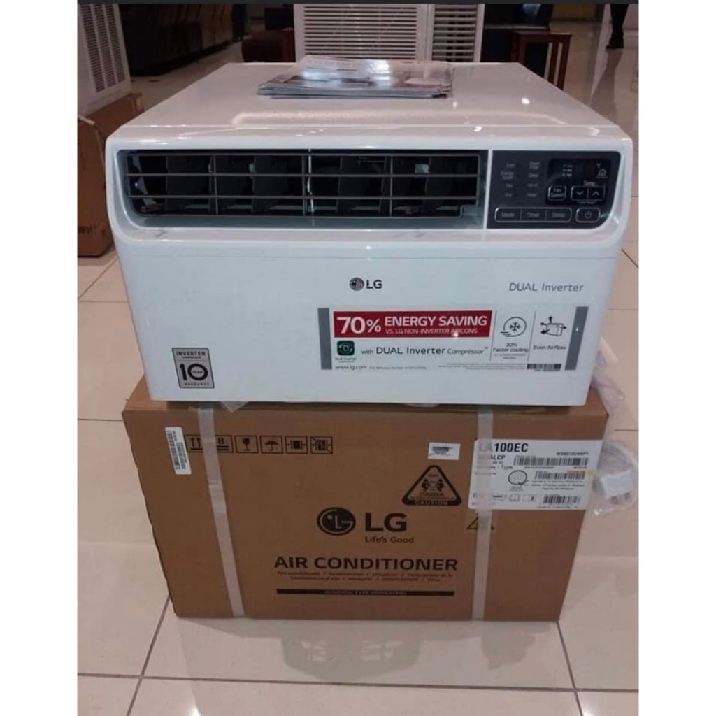 LG LA100EC 1HP DUAL INVERTER WINDOW TYPE AIRCON | Shopee Philippines