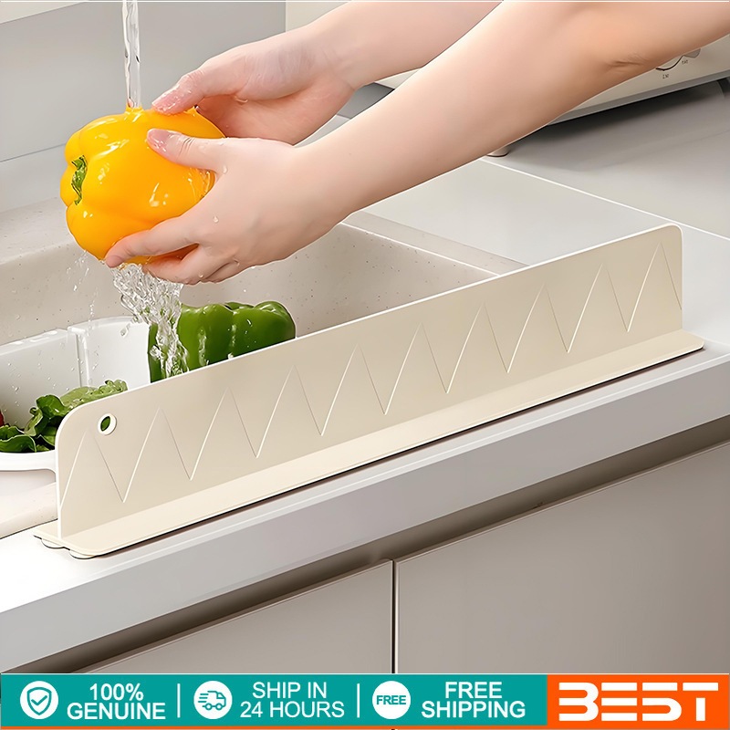 Kitchen Water Blocking Board Sink Countertop Sink Washbasin Splash ...
