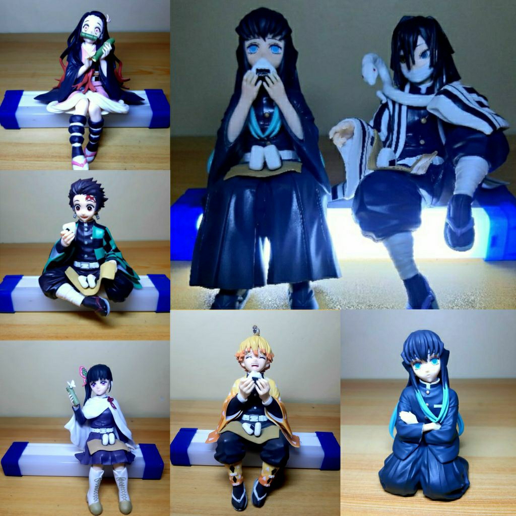 Demon Slayer Chokonose Noodle Stopper Figure Nezuko/ Tanjiro/ Obanai ...