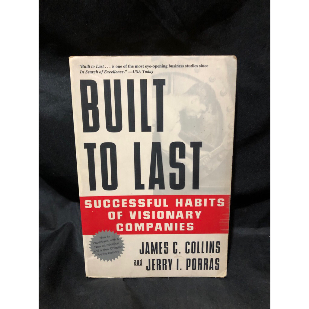 BUILT TO LAST BY: JAMES C. COLLINS AND JERRY I. PORRAS | Shopee Philippines