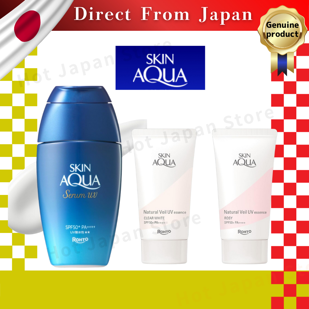 SKIN AQUA Hyaluronic Serum UV SPF50+ PA++++ 70g / Clear White 50gRohto Pharmaceutical (Import ...