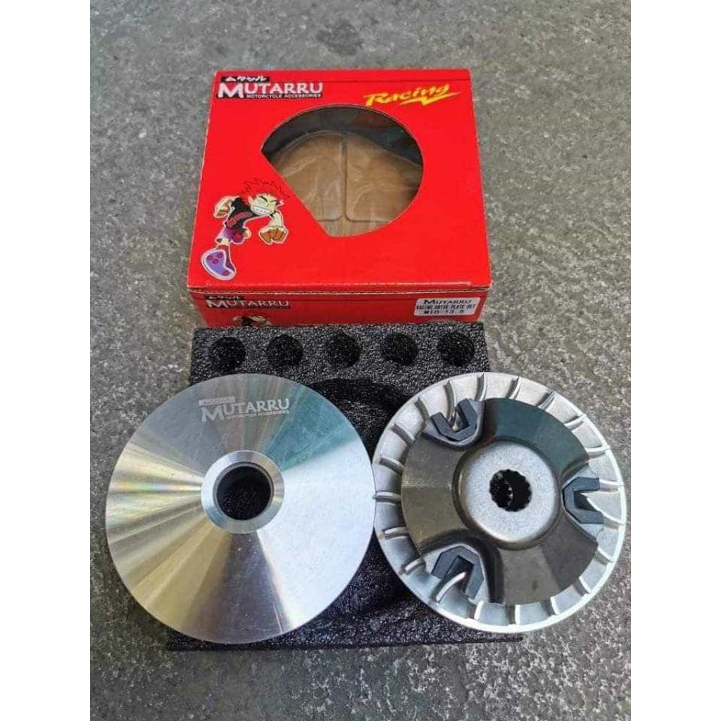 MUTARRU PULLEY SET BEAT FI/NMAX AEROX/MIO I125 M3/PCX160 ADV160 CLICK ...