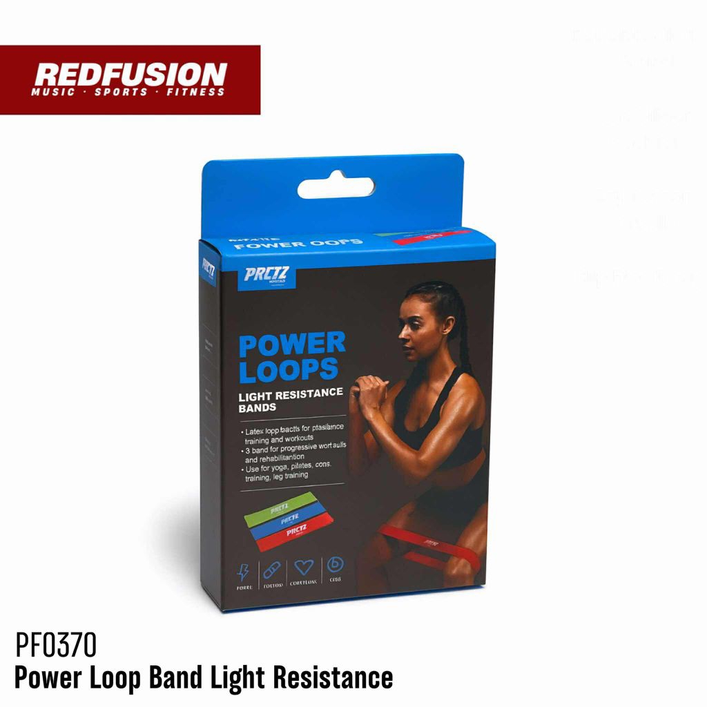Prctz Power Loops Light Resistance Bands PF0370 | Shopee Philippines