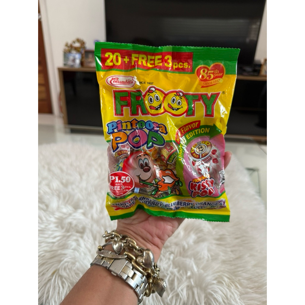 FROOTY LOLLIPOP ASSORTED PACKS | Shopee Philippines
