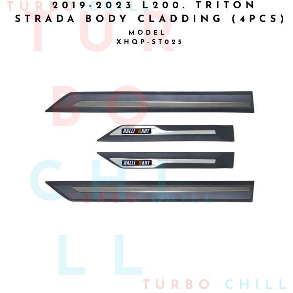 XHQP-ST025 2019-2023 L200. Triton strada Body Cladding (4PCS) | Shopee ...