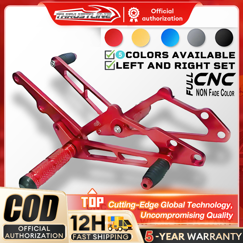 ThrustLine Half Shifter Set CNC aluminum Exclusive For Raider150 SILVER ...