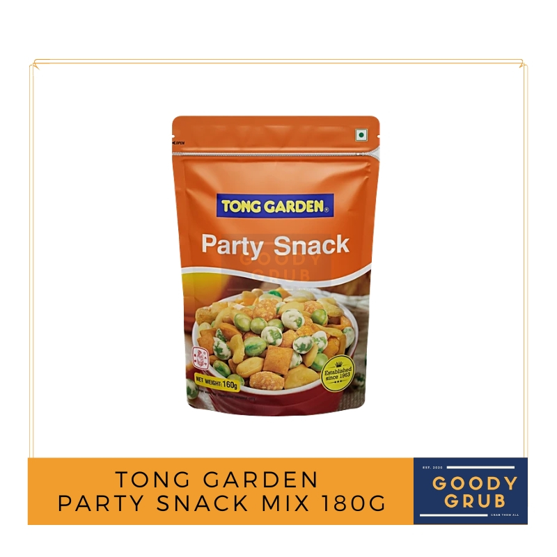 Tong Garden Party Snack Mix 180g |Crispy Mixed Nuts & Green Peas ...