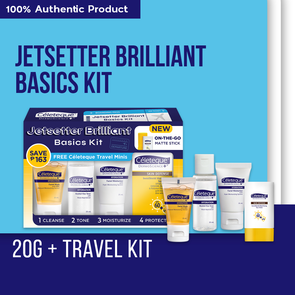 Celeteque Jetsetter Brilliant Basics Kit | Shopee Philippines