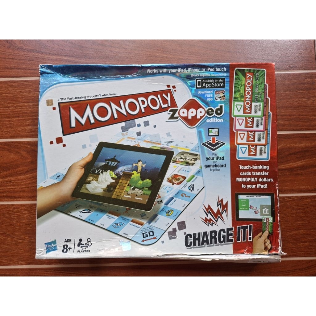 preloved Monopoly Zapped Edition Board game | Shopee Philippines