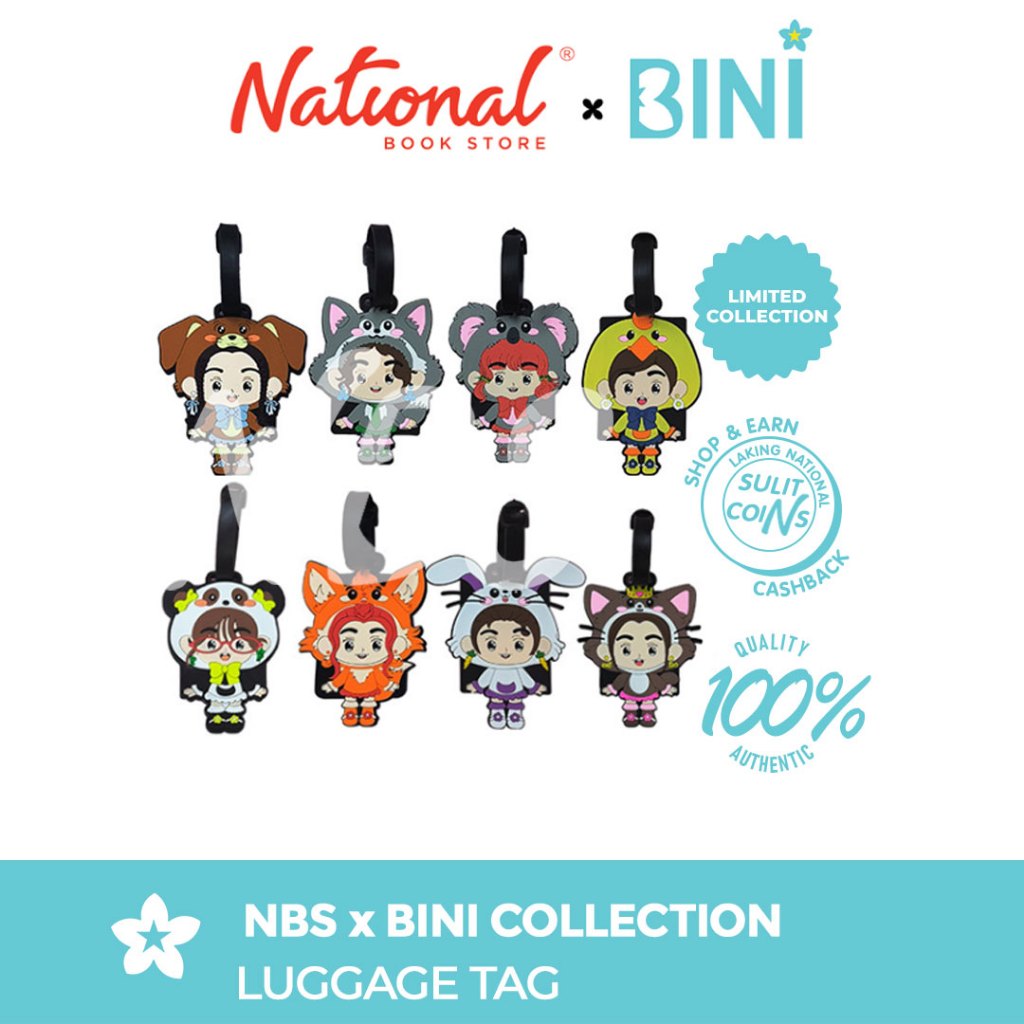 NBS x BINI Luggage Tag Blind Box | Shopee Philippines