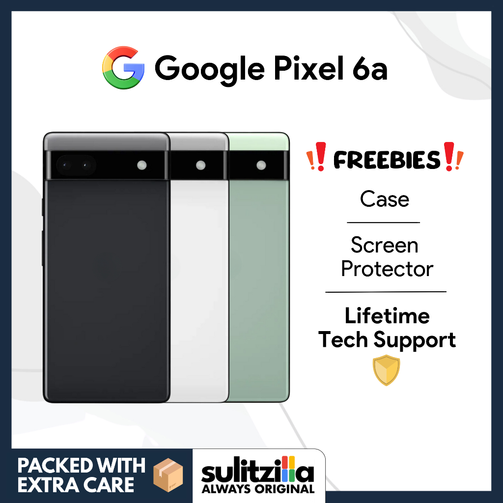 Pixel 6a - US Model - (128GB) with eSIM and Warranty Included | Shopee ...