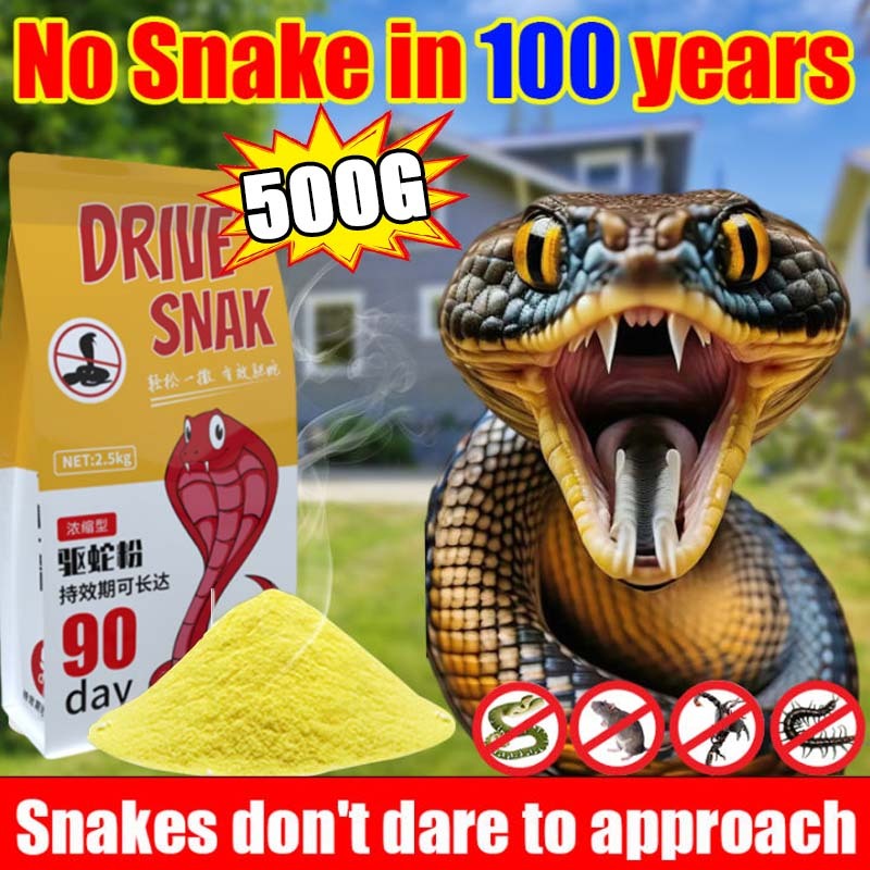【No Snake in100 years】snakes repellent powder Long-lasting belerang ...