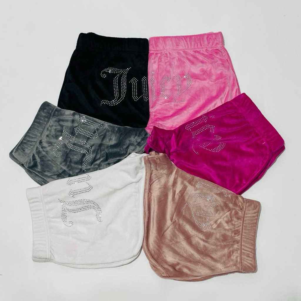 Juicy velvet shorts, boxer shorts, dolphin shorts (pang bahay or even ...