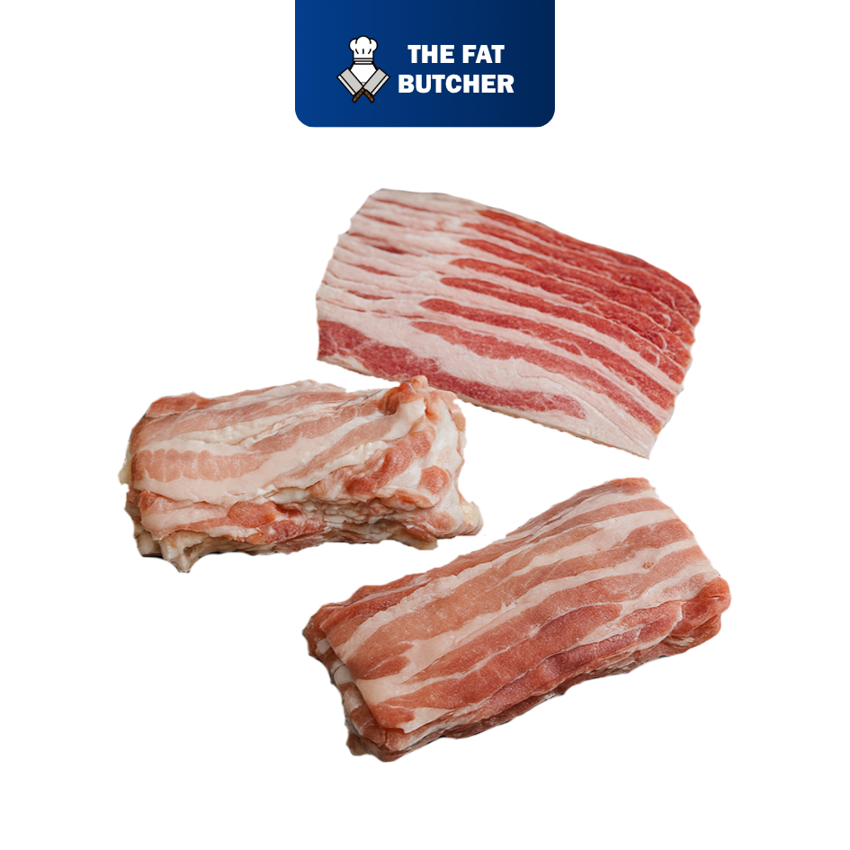 Beef Shortplate 500g + Pork Belly (Samgyupsal) 500g + Pork Jowls 500g ...