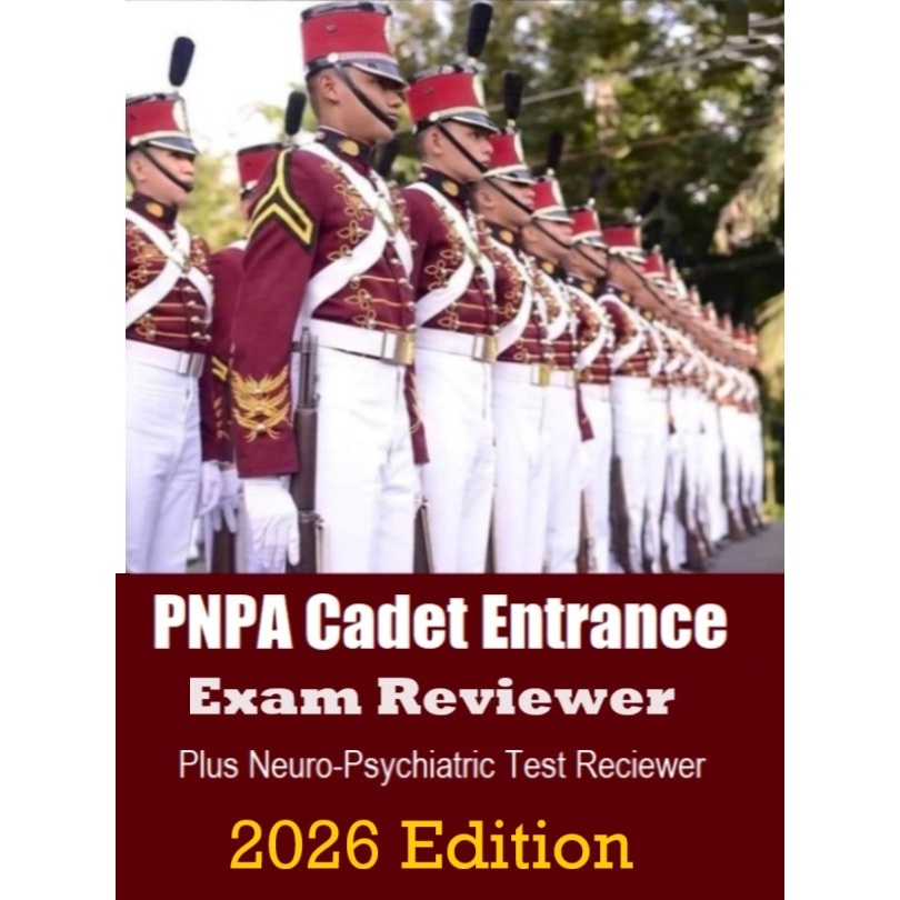 PNPA Cadet Entrance Exam Reviewer 2026 Edition | Shopee Philippines