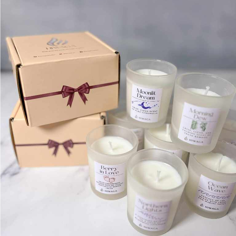 Scented Candle With Gift Packaging Box by Hiwaga Candles | 82 ml | For ...