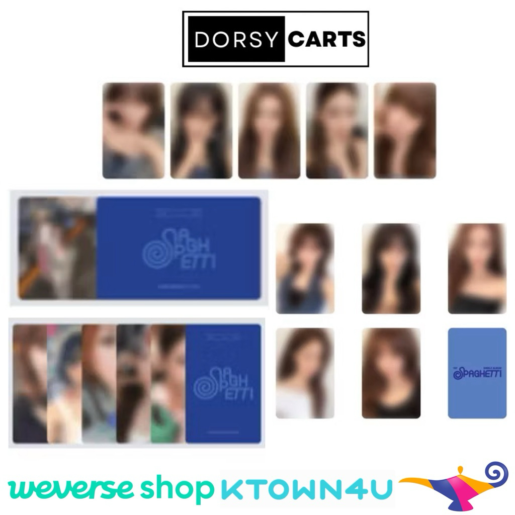 [ONHAND] LE SSERAFIM “SPAGHETTI” 1ST SINGLE ALBUM | Shopee Philippines