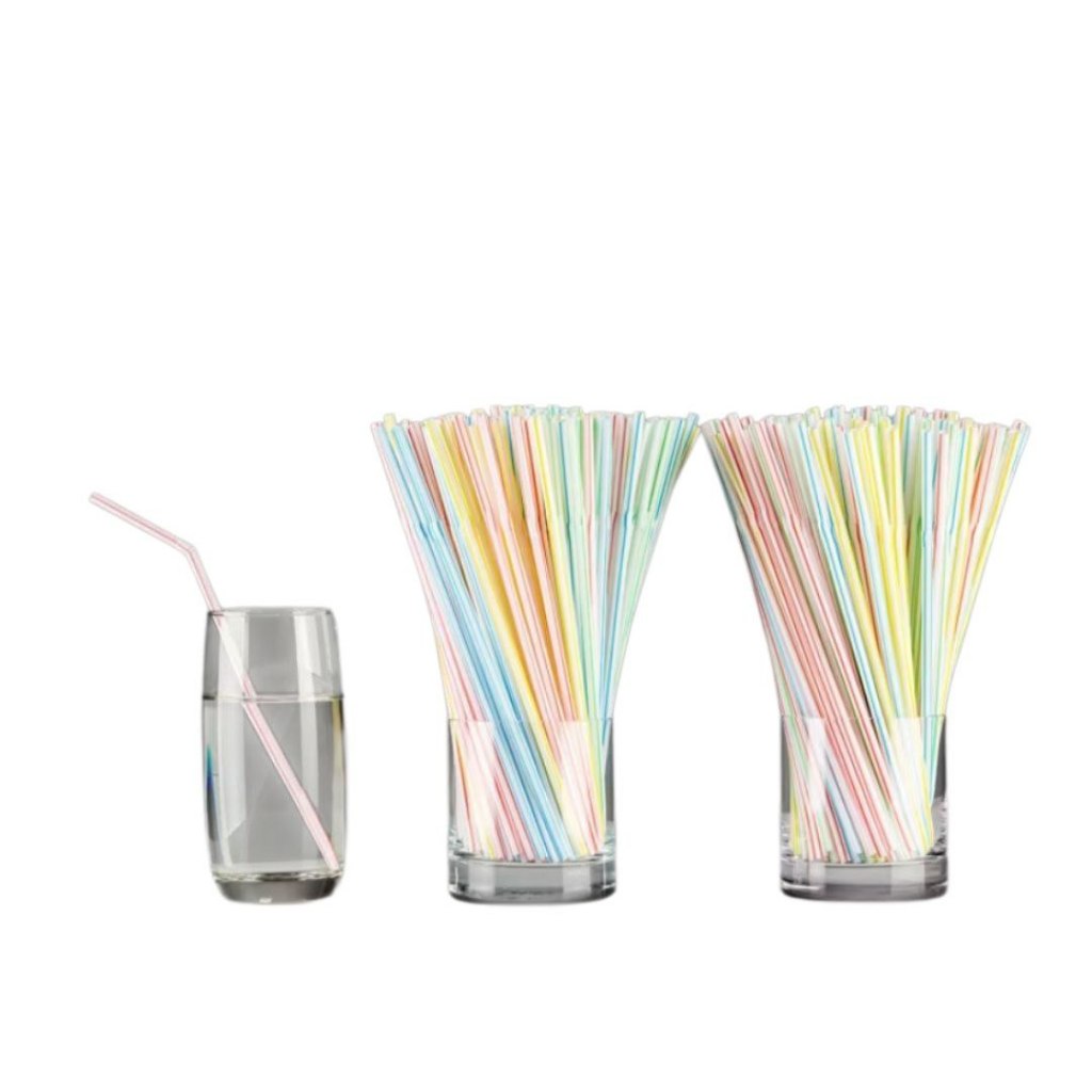 Bending Straw Colored 100pcs / Pack 0.5mm | Shopee Philippines