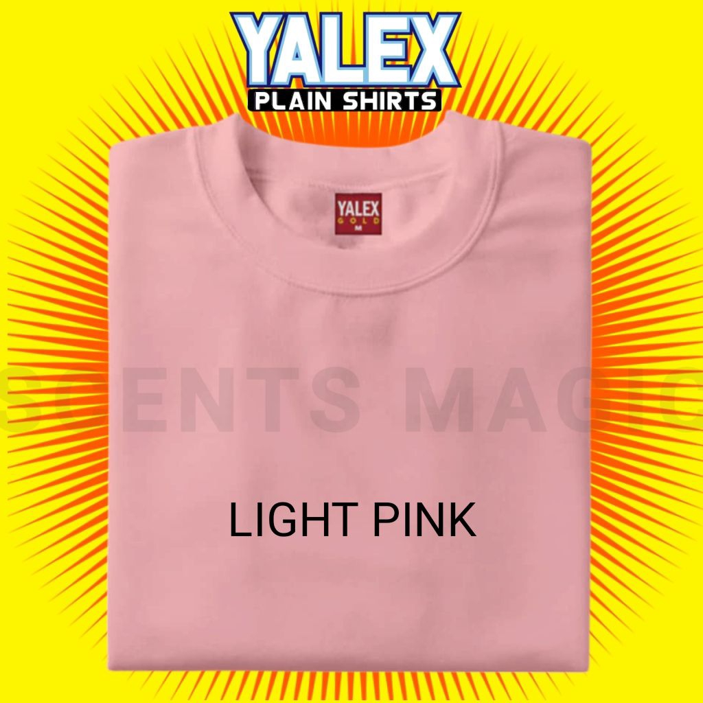 Yalex tshirt (LIGHT PINK) and Other Colors for Kids & for Adult ...